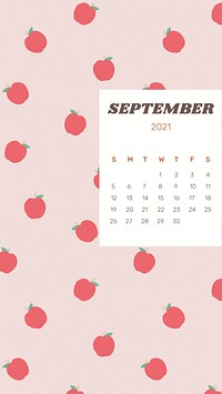 Calendar 2021 September printable with cute | Free Photo - rawpixel
