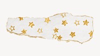 Gold star pattern, ripped paper | Photo - rawpixel