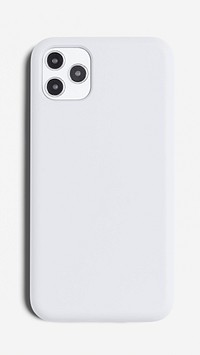 White smartphone case product showcase | Premium Photo - rawpixel