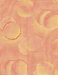 Round orange pattern vintage vector, | Premium Vector - rawpixel