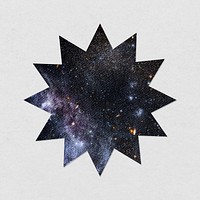 Twelve pointed star shaped badge | Premium PSD - rawpixel