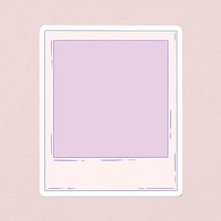 Instant photo frame sticker overlay | Premium PSD - rawpixel