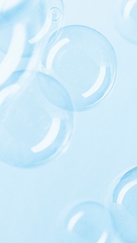 Clear bubble pattern blue background | Free Photo - rawpixel