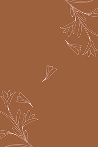 Hand drawn flower frame vector | Premium Vector - rawpixel