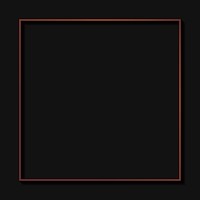 Square bronze frame black background | Premium Vector - rawpixel