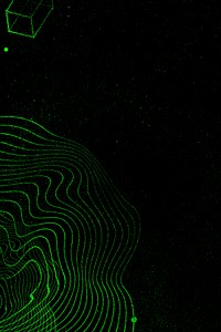 Green 3D abstract wave pattern | Free Photo - rawpixel