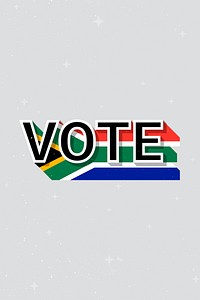 South Africa vote message election | Premium PSD - rawpixel