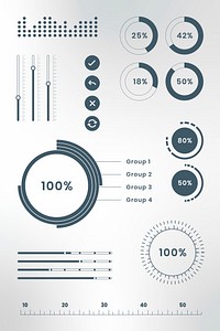 Business infographic vector data analysis | Premium Vector - rawpixel