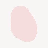 Pink oval shape, aesthetic collage | Vector - rawpixel