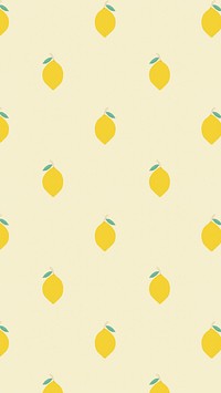 Vector seamless lemon pattern pastel | Premium Vector - rawpixel
