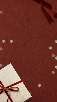 Red Christmas lock screen design | Premium Photo - rawpixel