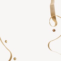 Gold ribbon border frame psd | Premium PSD - rawpixel