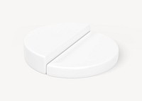 Minimal pie chart business graph | Photo - rawpixel