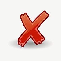 X mark illustration psd | Free PSD - rawpixel