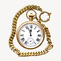 Gold pocket watch collage element | Free Photo - rawpixel
