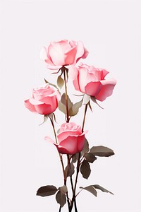 Flower rose petal plant. AI | Premium Photo Illustration - rawpixel