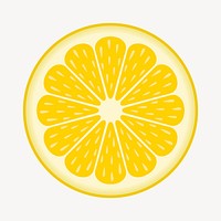 Lemon collage element vector | Free Vector - rawpixel