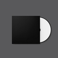 Black CD packaging template | Premium PSD Mockup - rawpixel
