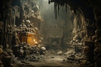 Cave architecture stalagmite stalactite. | Premium Photo - rawpixel