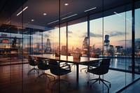 Window meeting room interior modern. | Premium Photo - rawpixel