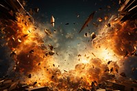 Apocalypse explosion effect backdrop | Premium Photo - rawpixel