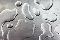 Water on metal image | Premium Photo - rawpixel