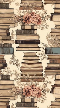Brown vintage book pattern publication | Premium Photo Illustration ...
