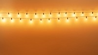 Single line string lights lighting | Free Photo - rawpixel