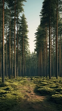 Deep pine forest background landscape | Premium Photo - rawpixel