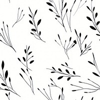 Leaf pattern backgrounds white | Premium Photo Illustration - rawpixel