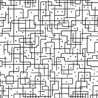 Doodle grid pattern backgrounds technology | Premium Photo Illustration ...