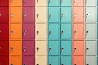 Assorted-color lockers organization architecture backgrounds. | Premium ...