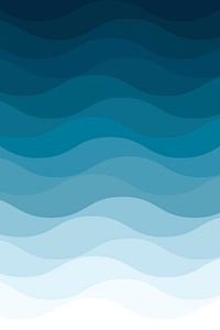 Gradient blue wave pattern background | Premium Photo - rawpixel