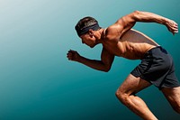 Sprinter running pose | Premium Photo - rawpixel