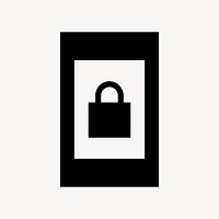 Screen Lock Portrait, device icon, | Free Icons - rawpixel