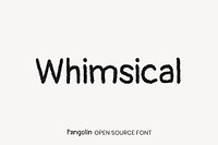 Pangolin open source font Kevin | Free Font Add-on - rawpixel