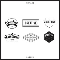 Illustration of badges collection | Premium Vector - rawpixel