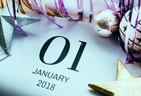 Closeup of a January calendar | Photo - rawpixel