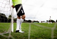 Male goalkeeper standing goal | Premium Photo - rawpixel
