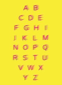 Vector of blurry style letters | Premium Vector - rawpixel