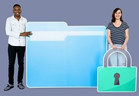 Computer Security And Privacy Concept | Premium Psd - Rawpixel