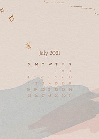July 2021 calendar editable template | Premium Vector - rawpixel