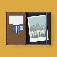 Photo and Card Wallet Graphic | Premium Vector - rawpixel