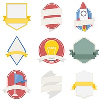 Illustration of badges collection | Premium Vector - rawpixel