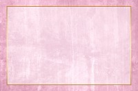 Blank pink rectangle frame background | Premium PSD - rawpixel