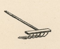 Rake icon L'ornement Polychrome (1888) | Premium PSD Illustration ...