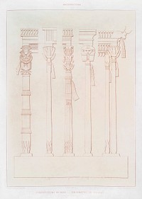 Wooden constructions - Columns aedicules | Free Photo Illustration ...