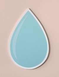 Water drop cut out icon | Free Photo - rawpixel