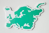 Blank map Europe countries | Premium Photo - rawpixel