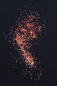 Dusty copper particles pattern background | Premium PSD - rawpixel